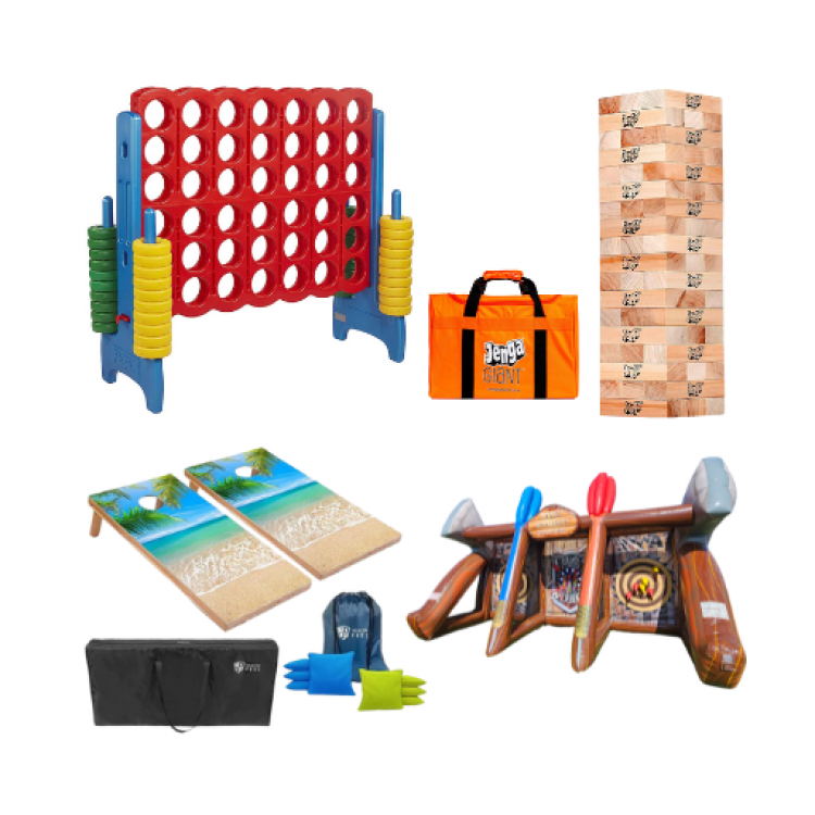 Yard Games & Interactive Games - Family First Events and Rentals Fort ...